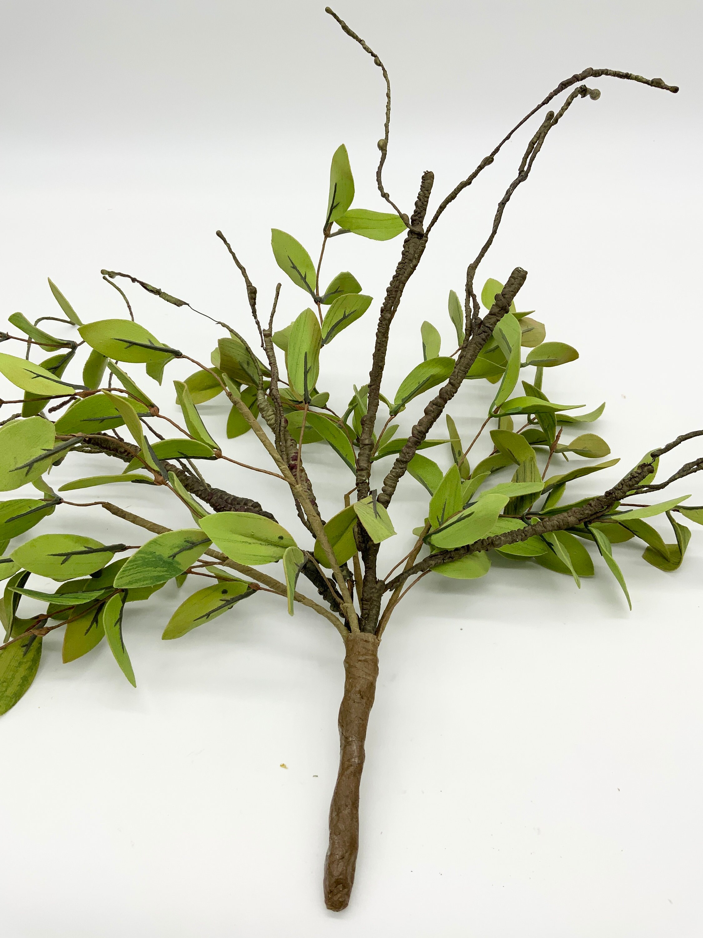 Green Leaf Bush Greenery Artificial Greenery Floral Supply Green Leaves ...
