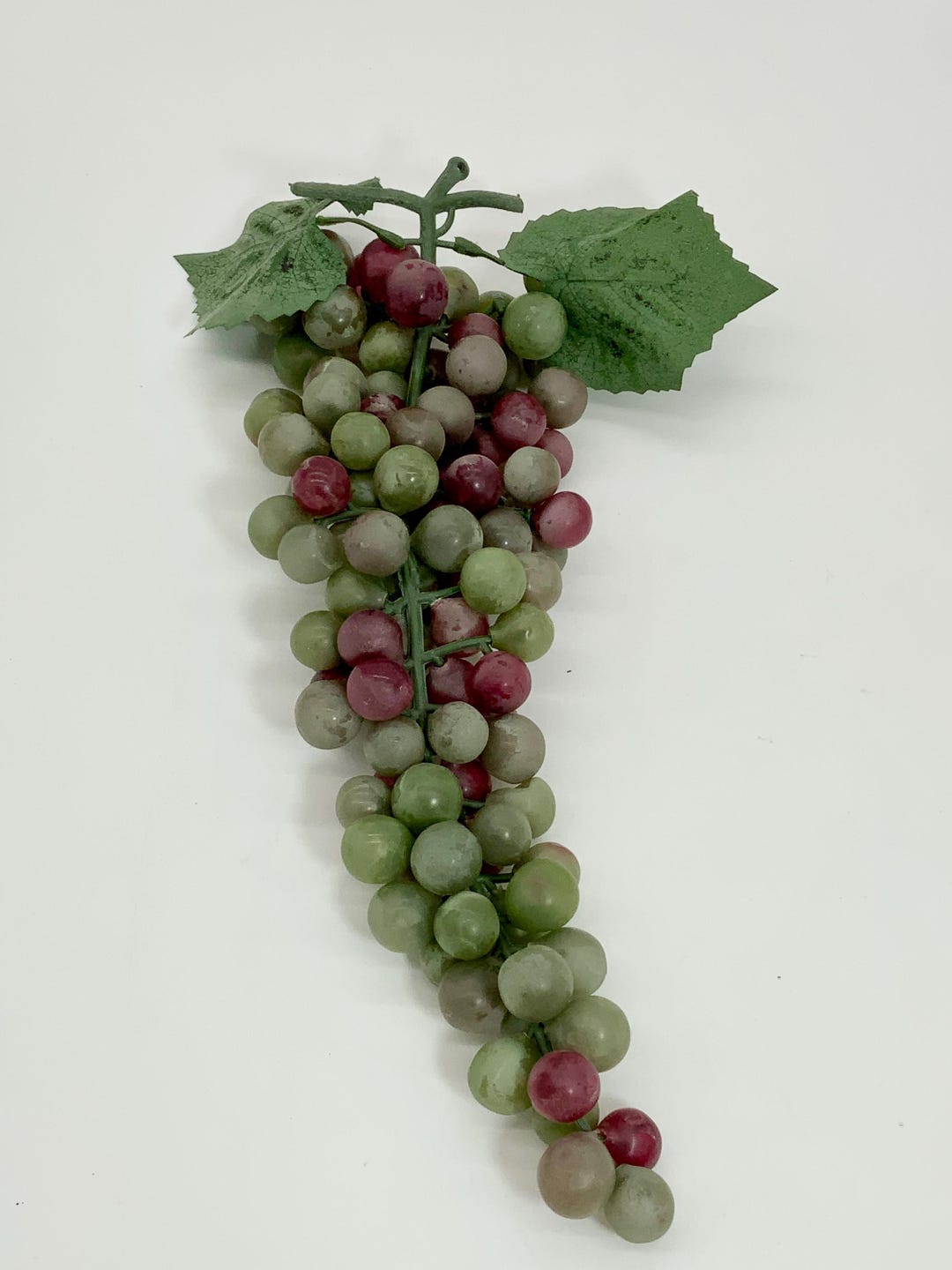 14" Artificial Grape Cluster; Artificial Grape Fruit DIY Craft; Fake ...