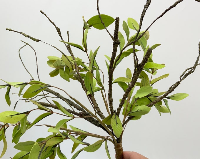 Green Leaf Bush Greenery Artificial Greenery Floral Supply Green Leaves ...