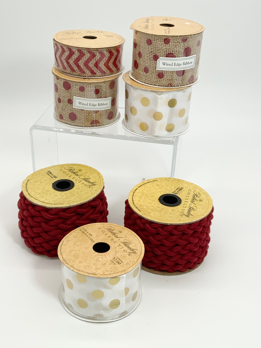 Variety of Ribbons Craft Supplies DIY Wreaths Craft Kits Home Decor DIY ...