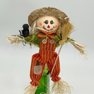 Scarecrow Fall Home Decor Scarecrow Table Centerpiece Arrangement Fall ...