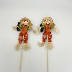 Scarecrow Fall Home Decor Scarecrow Table Centerpiece Arrangement Fall ...