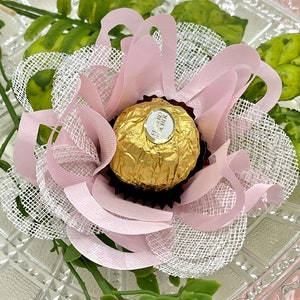 Pink White Flowers Wedding Favors Pink Girl Party Decoration Pink ...