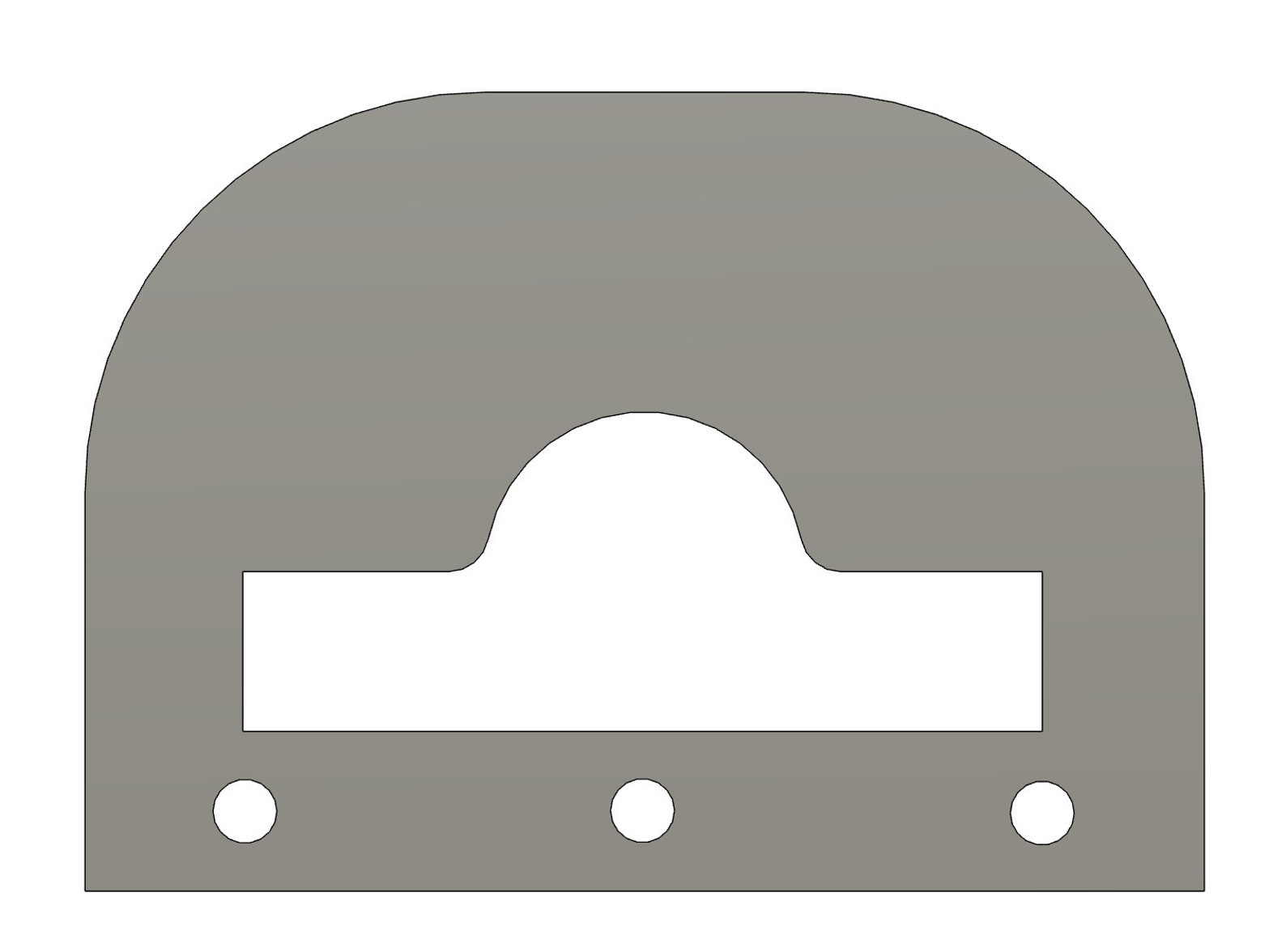 Simple Angle Grinder Mount DXF File - Etsy