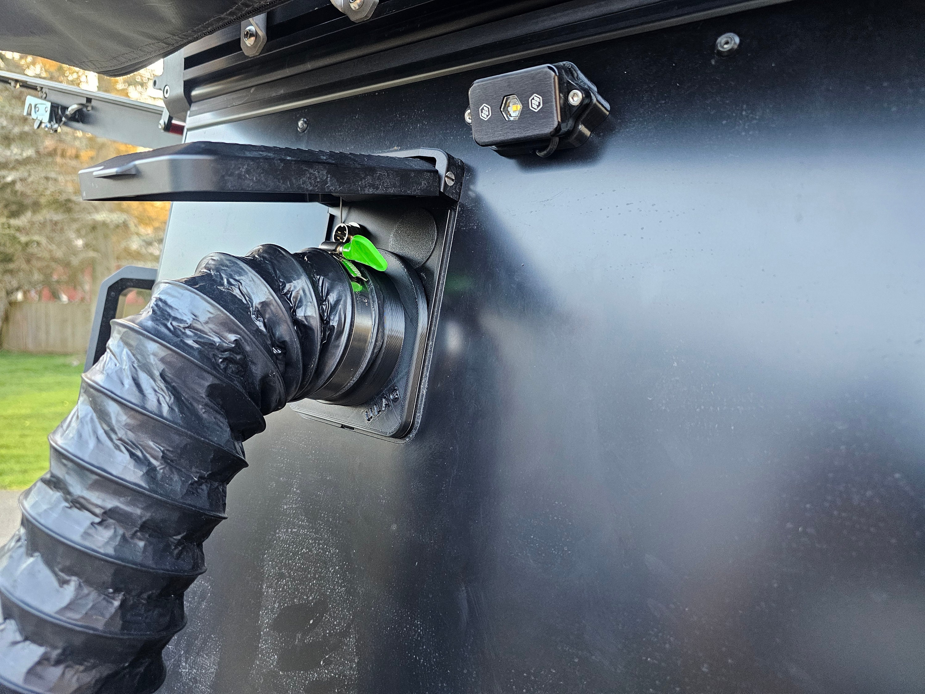 Lone Peak Overland Camper Diesel Heater Port Quick Attach Mount - Etsy