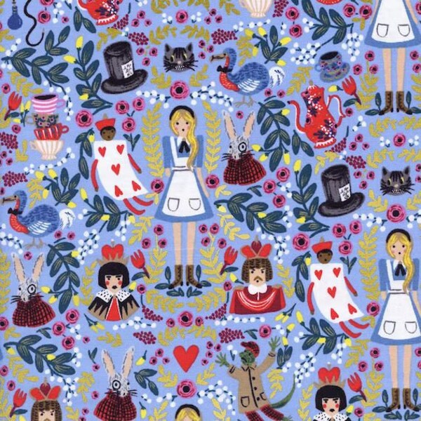 Alice Im Wunderland Stoff