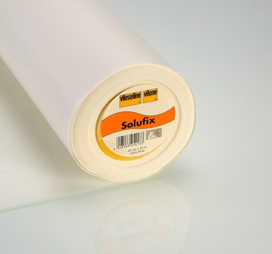 SOLUFIX Fleece, Embroidery Backing, Water-soluble Embroidery Backing ...