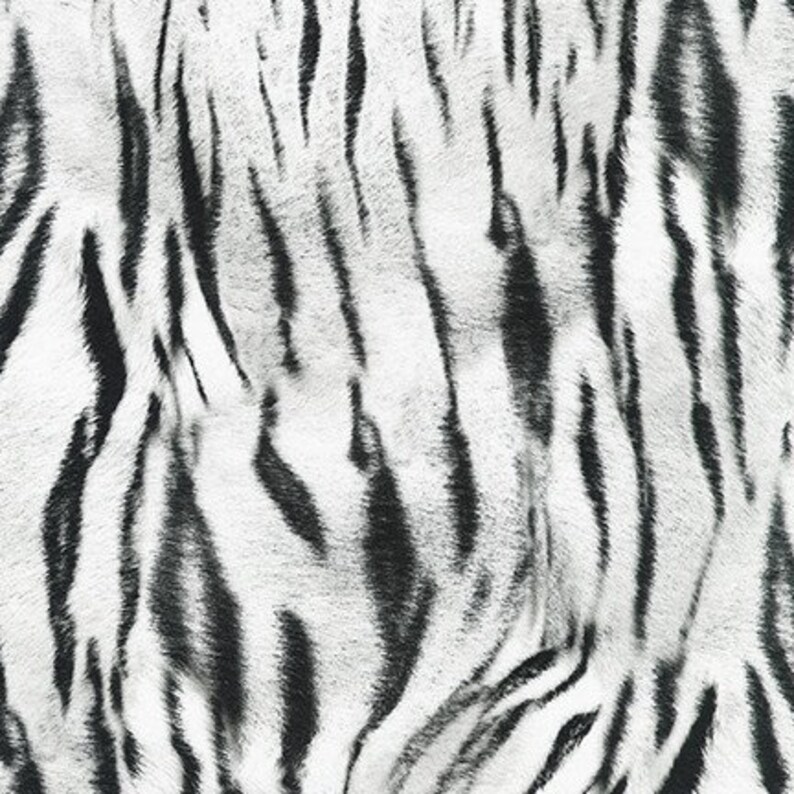 White Tiger Fur Pattern