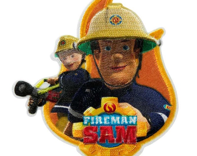 Iron-on Transfer Fireman Sam© Sam&penny, Fireman, Logo, License, Fire ...