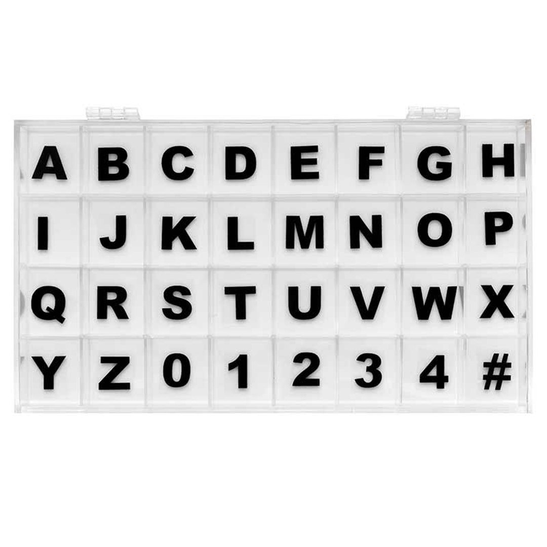 ABC Letters Flock Monogram Letters Numbers - Etsy