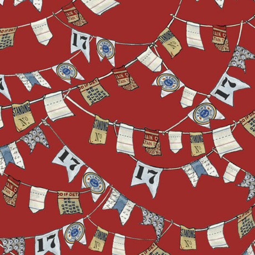 Cotton Pennant Garland, Numbers, Flags, Maritime, Nautical, World ...