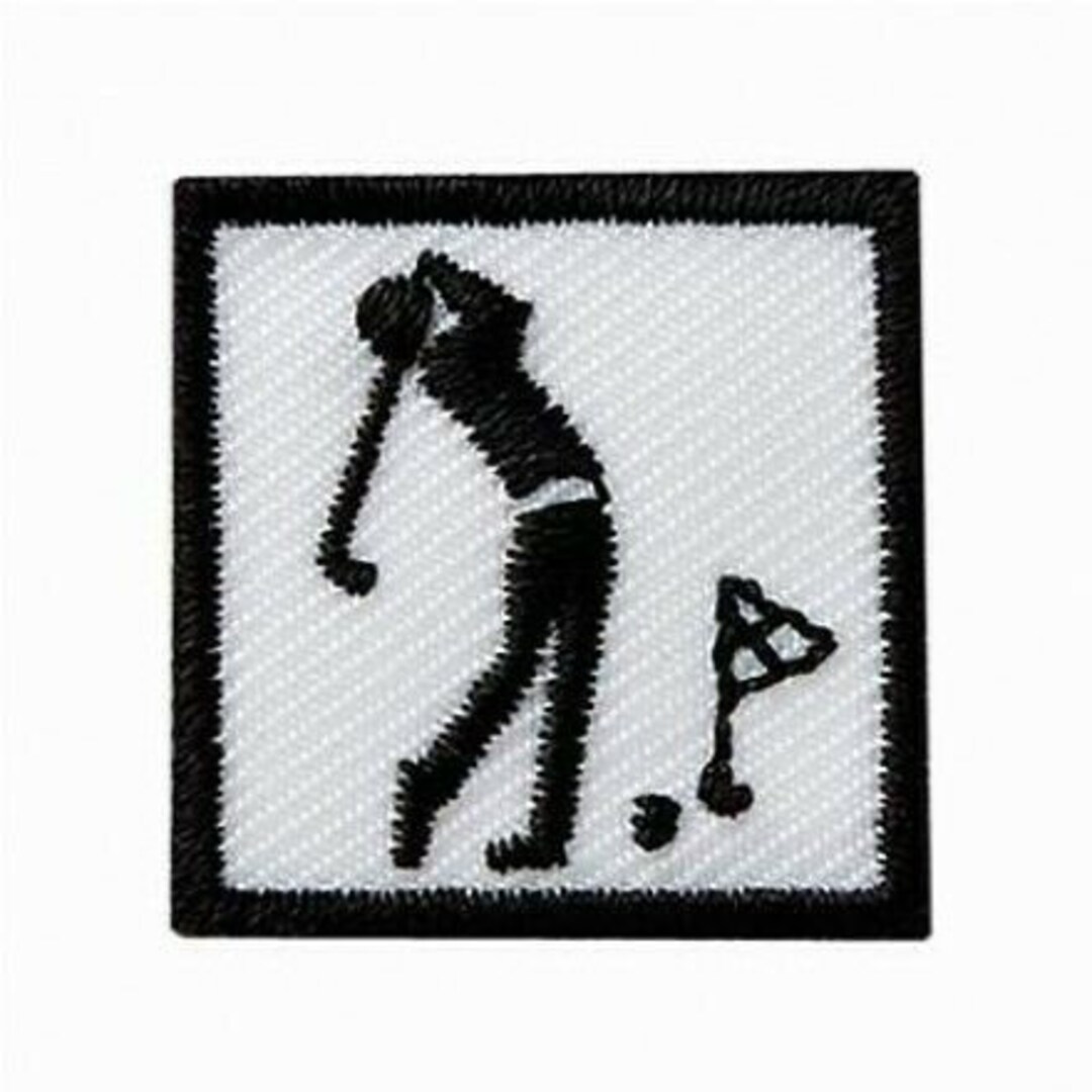 Iron-on Image Golfer, Golf, Emblem, Patches, Sew-on, Swimmer ...