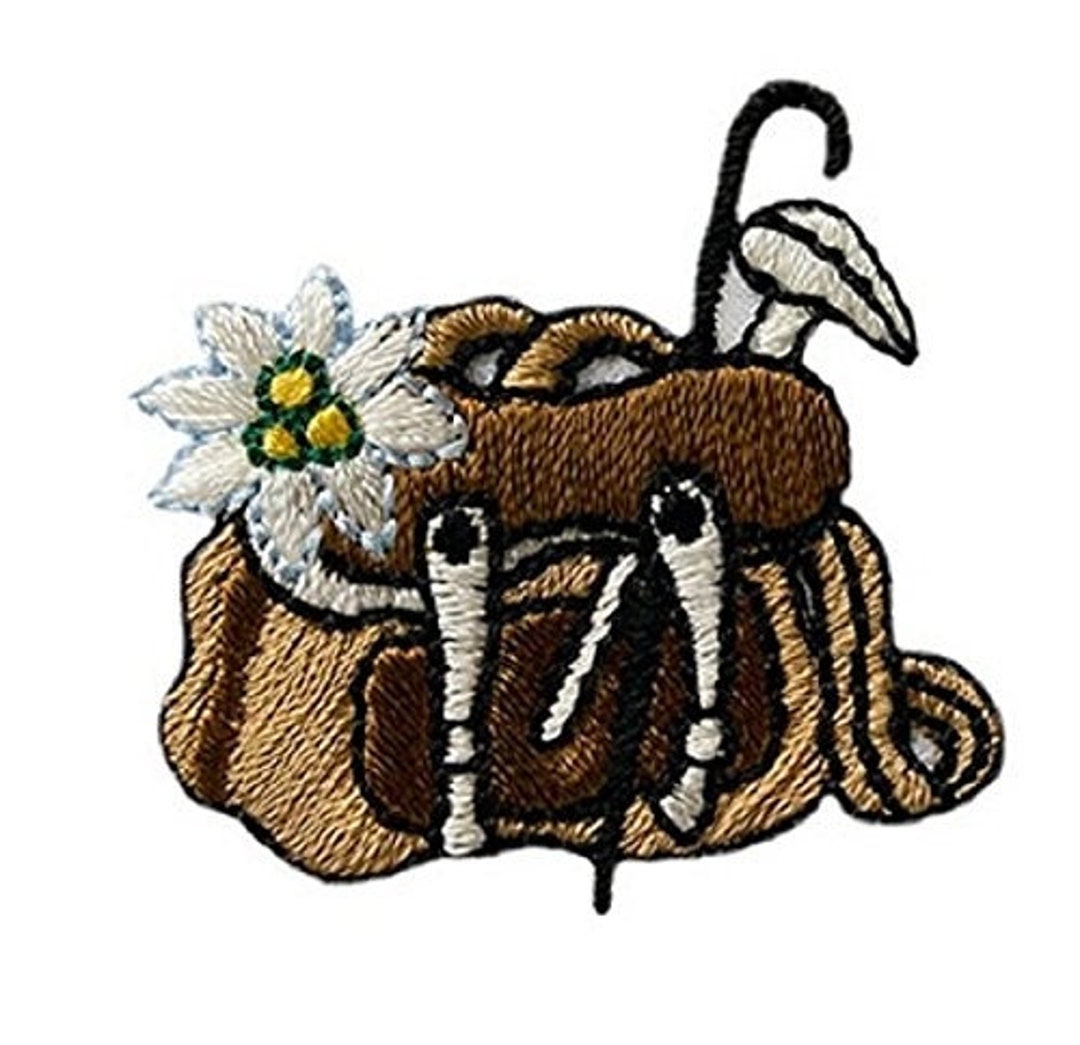 Iron-on Patch Backpack Alpen Edelweiss Sewing, Traditional Costumes ...