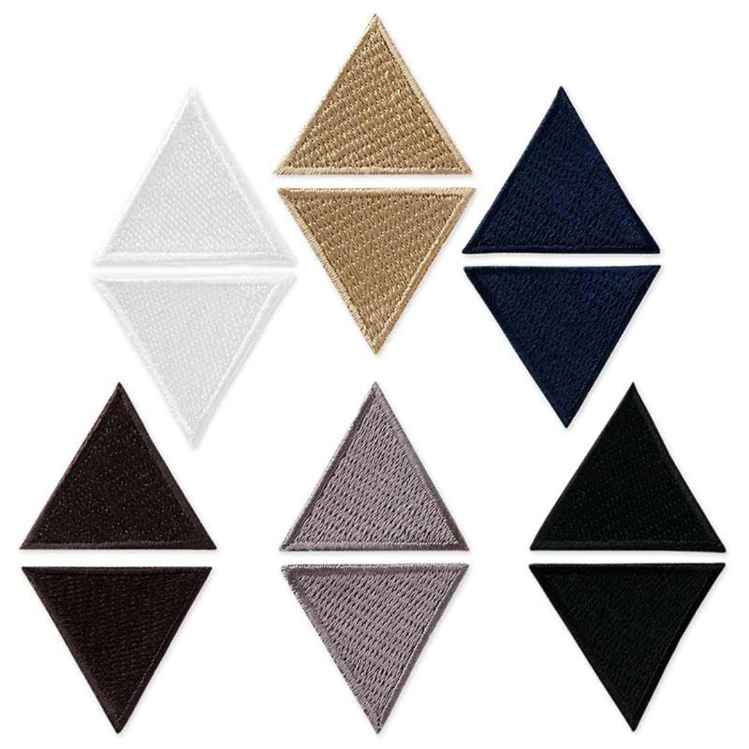 2 Triangles Iron-on Pictures, Patches, Iron-on Patches, Applications ...