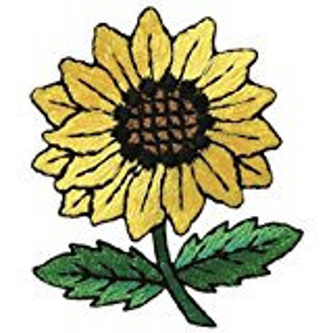 Sunflower Patches Iron-on Transfers Patches - Etsy Singapore