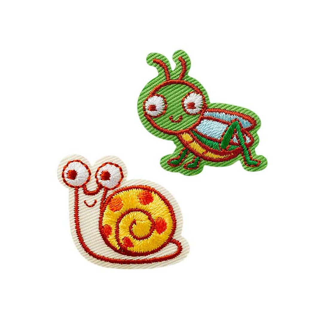 Grasshoppers and Snails, Grasshoppers, Snails, Snails, Snail Shells, Snails, Patches, Patch ...