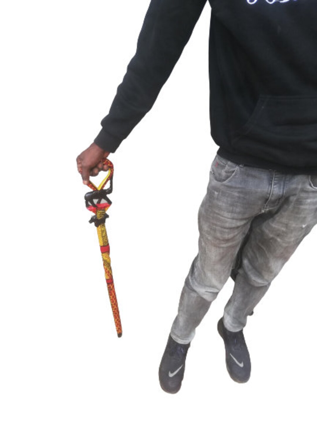 African Rosewood Hand-carved Walking Stick, Walking Cane, Elephant ...