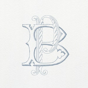 BP Vintage Wedding Monogram · PB Classic Monogram · Vintage Monogram ...