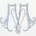 MV Vintage Wedding Monogram · VM Classic Monogram · Vintage Monogram ...