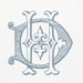 DH Vintage Monogram HD Duogram DH Classic Wedding Monogram Interlocking ...