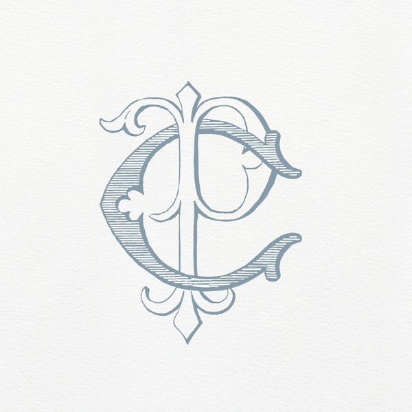 Two Letter Monogram - Etsy