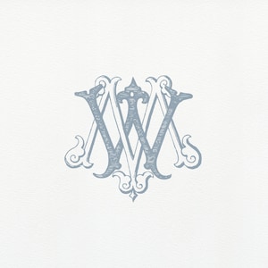MW Vintage Monogram · WM Duogram · MW Classic Wedding Monogram ...