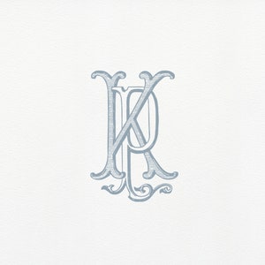 KP Vintage Monogram · PK Duogram · KP Antique Classic Wedding Monogram ...