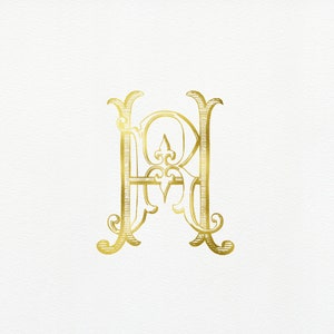 HR Vintage Monogram · RH Duogram · HR Classic Wedding Monogram ...