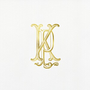KP Vintage Monogram · PK Duogram · KP Antique Classic Wedding Monogram ...
