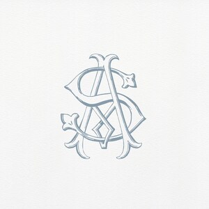 AS Classic Monogram · SA Wedding Monogram · Vintage Monogram · Classic ...