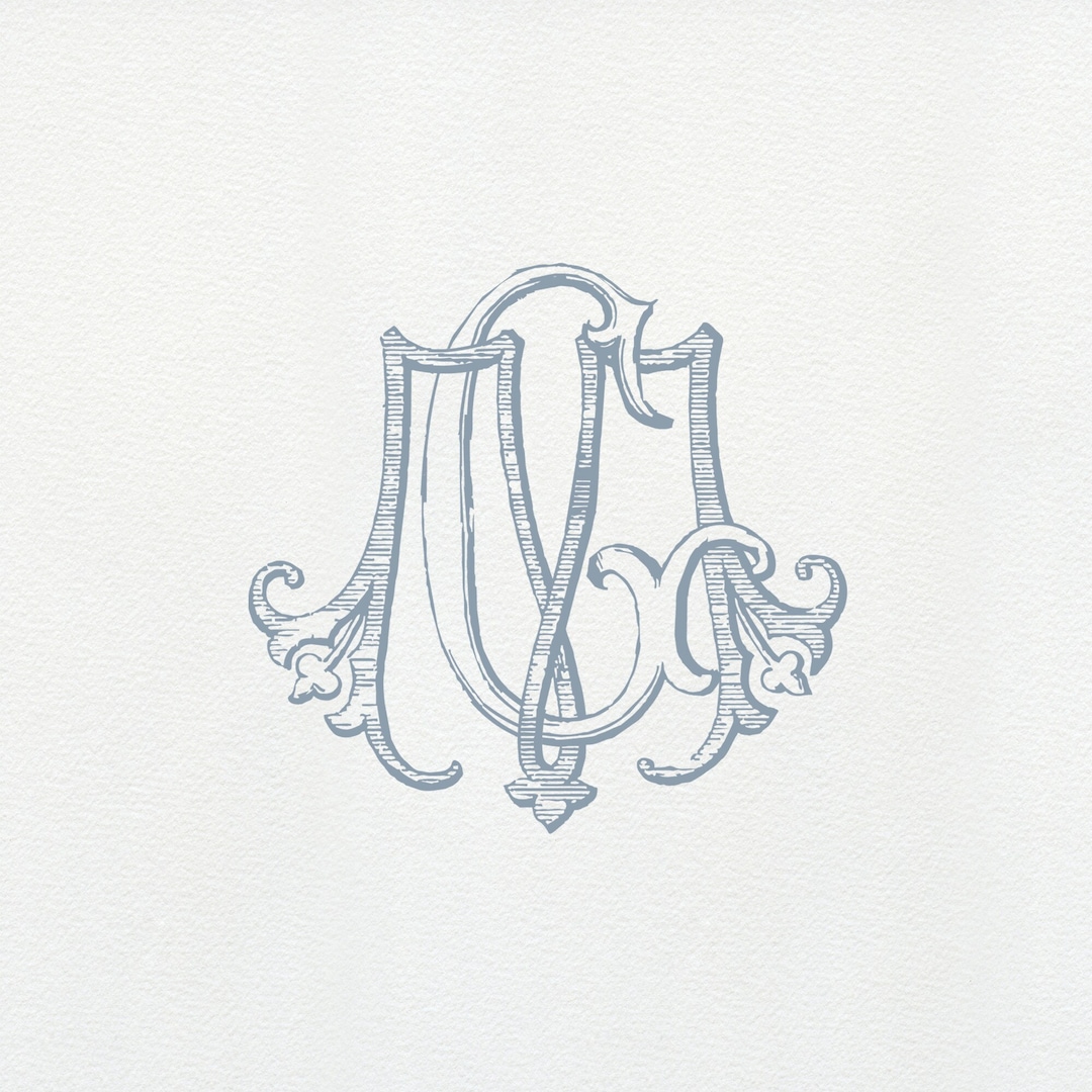 MG Vintage Wedding Monogram · GM Classic Monogram · Gm Vintage Monogram ...