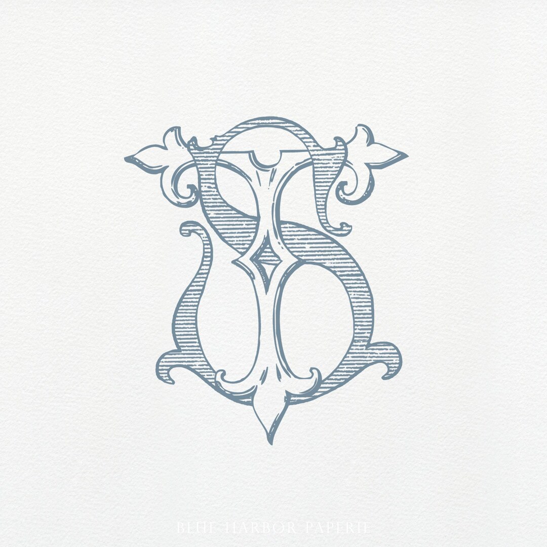 ST Classic Monogram · ST Wedding Monogram · Vintage Monogram · Classic ...