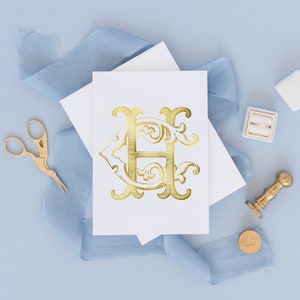 CH Vintage Wedding Monogram · HC Classic Monogram · Vintage Monogram ...