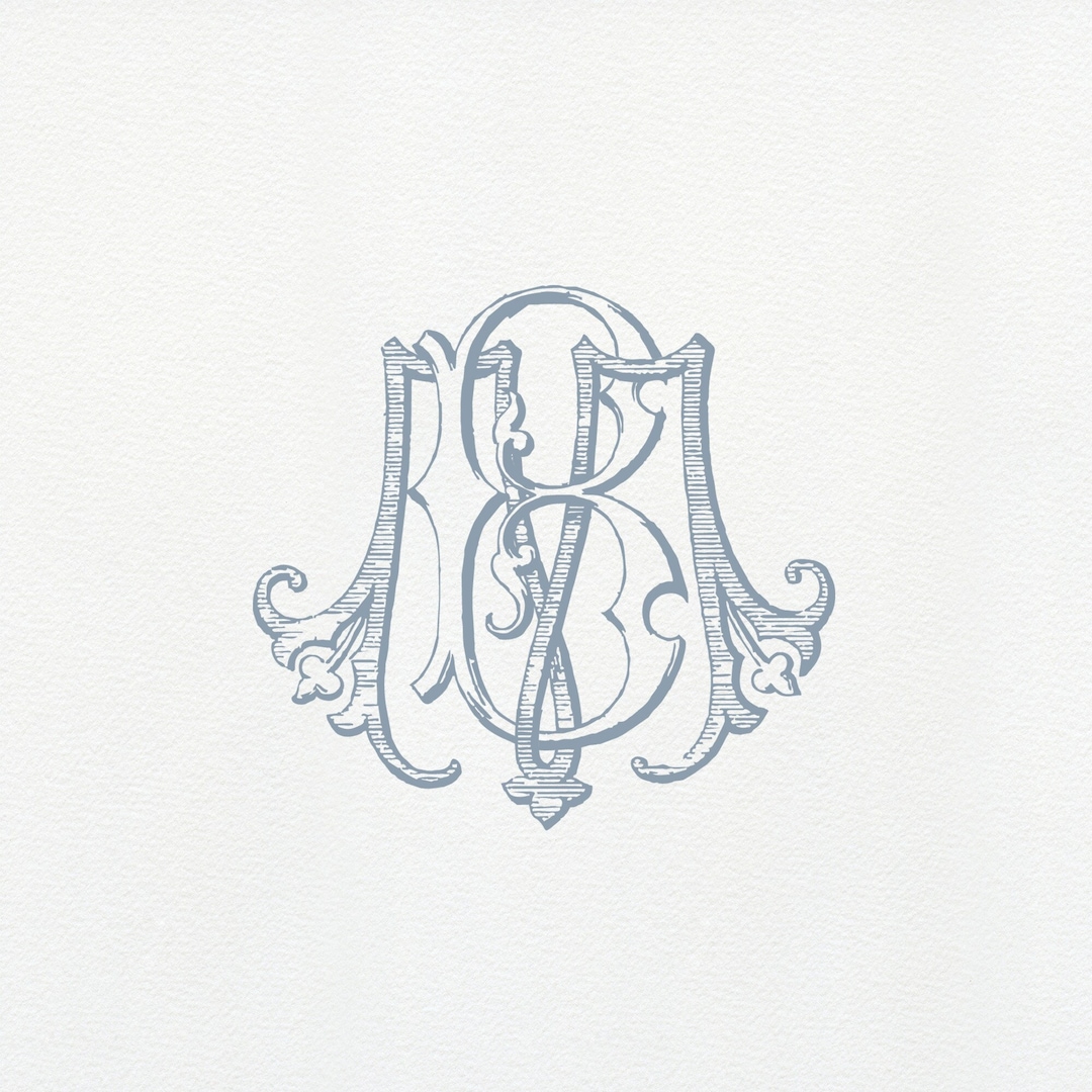 BM Vintage Wedding Monogram · MB Classic Monogram · Vintage Monogram ...