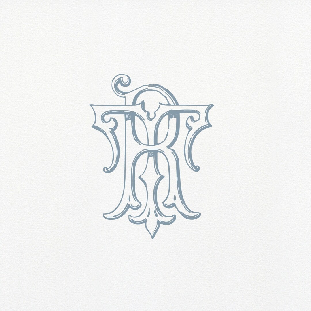 RT Vintage Monogram · TR Duogram · RT Classic Wedding Monogram ...