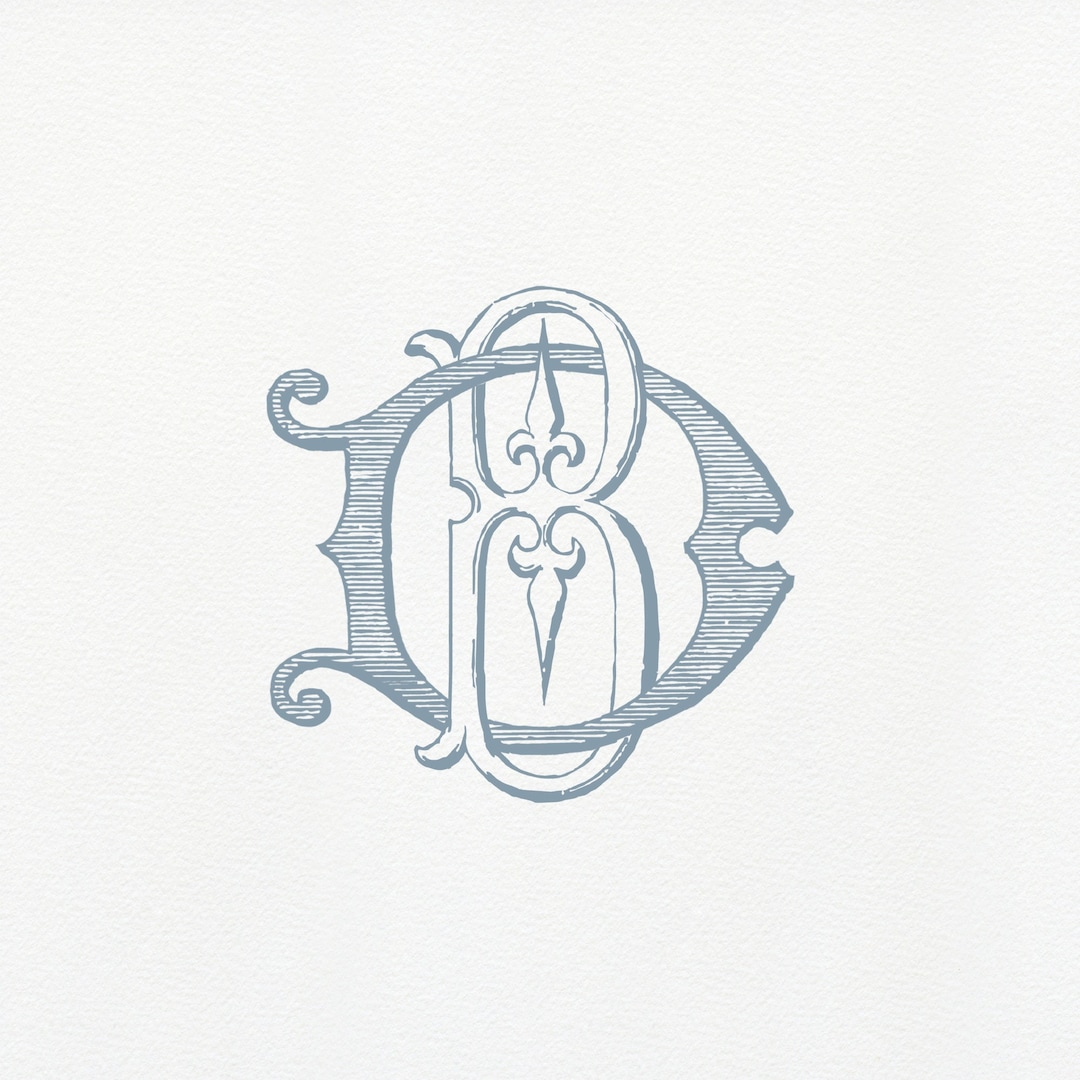 BD Vintage Monogram · DB Duogram · BD Classic Wedding Monogram ...