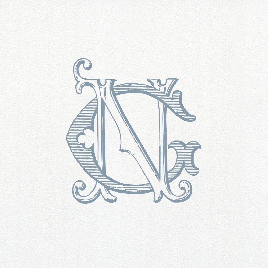 GN Classic Monogram · NG Wedding Monogram · Vintage Monogram · Classic ...