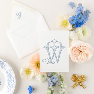 JW Vintage Monogram · WJ Duogram · JW Classic Wedding Monogram ...