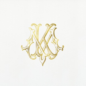 KM Vintage Monogram · KM Duogram · MK Antique Classic Wedding Monogram ...