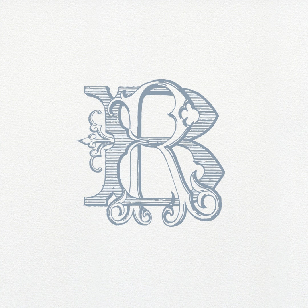 RB Vintage Wedding Monogram · BR Classic Monogram · Vintage Monogram ...