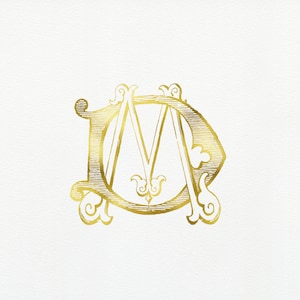 DM Vintage Monogram · MD Duogram · DM Antique Classic Wedding Monogram ...