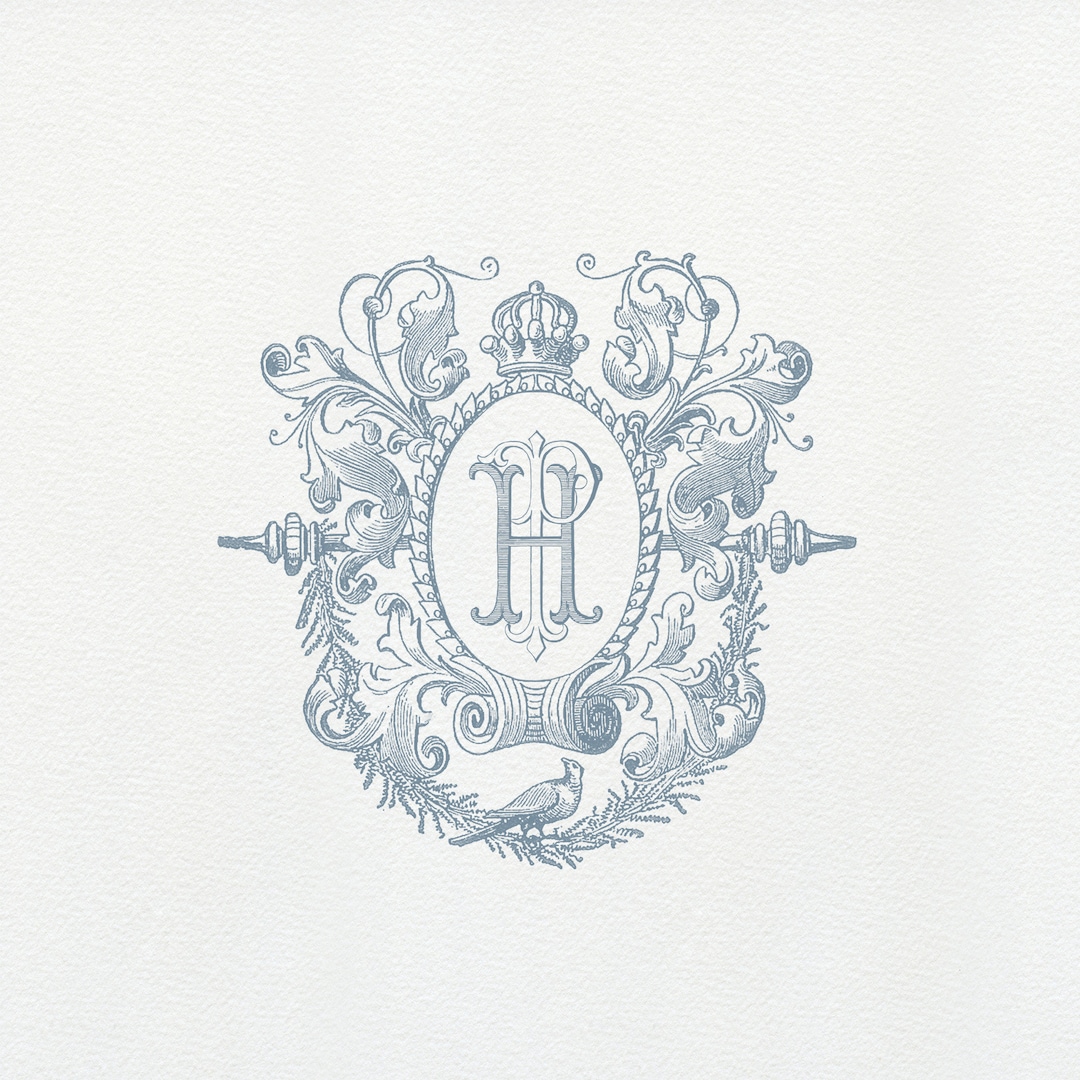 Vintage Oval Crest | Wedding Crest Antique Helmet Knight in Arms With ...