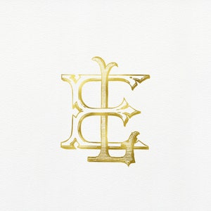 EL Vintage Monogram · LE Monogram · EL Classic Wedding Monogram ...