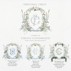 Semi-custom Crest Design | Customized Crest | Bespoke Crest Design by ...