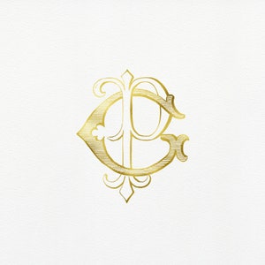 GP Classic Monogram · PG Wedding Monogram · Vintage Monogram · Classic ...