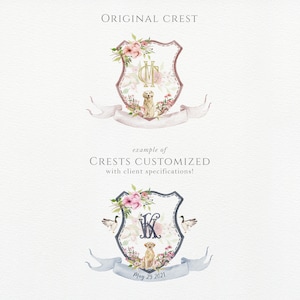 Semi-custom Crest Design | Customized Crest | Bespoke Crest Design by ...