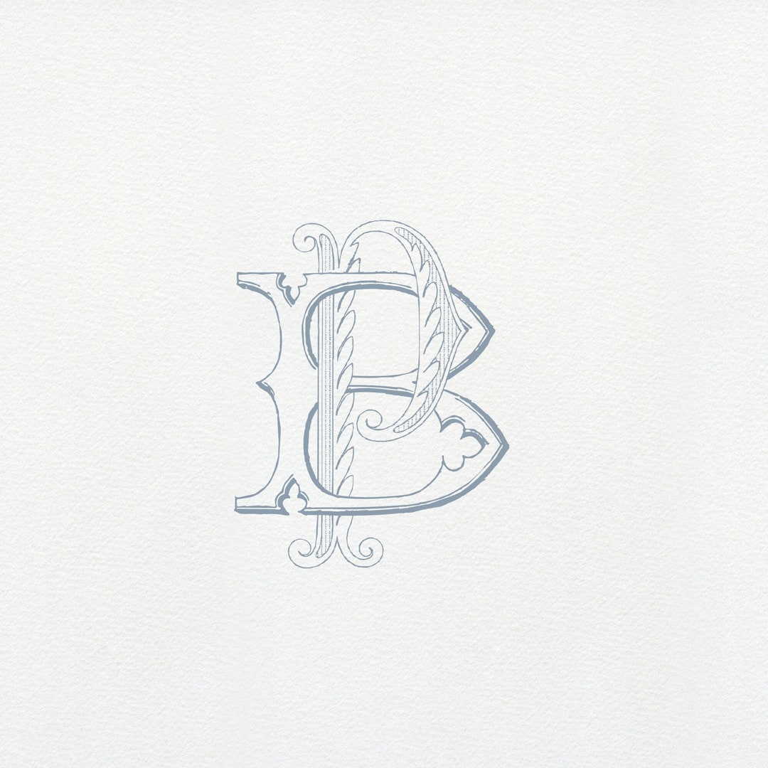 BP Vintage Wedding Monogram · PB Classic Monogram · Vintage Monogram ...
