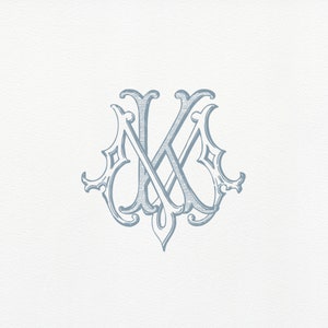 KM Vintage Monogram · KM Duogram · MK Antique Classic Wedding Monogram ...