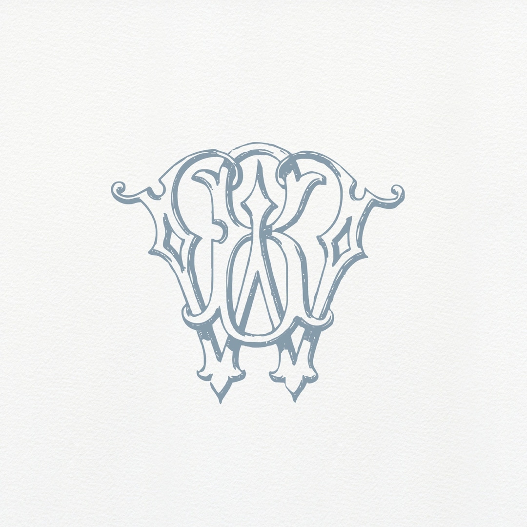 BW Vintage Monogram · BW Duogram · WB Classic Wedding Monogram ...