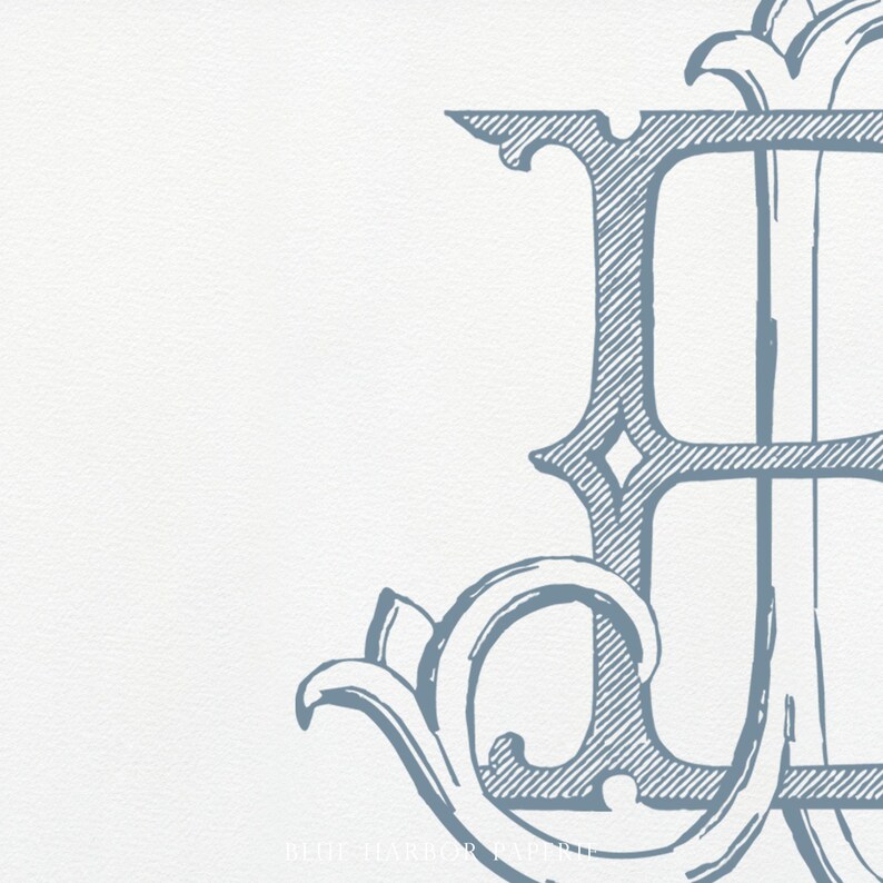 EJ Vintage Monogram · JE Duogram · EJ Classic Wedding Monogram ...